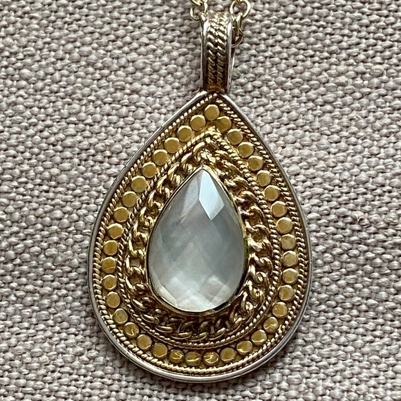 Jewelry | Anna Beck Faceted Moonstone Necklace | Poshmark